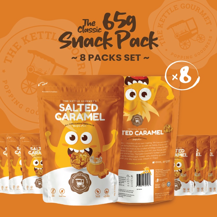 Shop By Category :: Snacks :: Salted Caramel Snack Monsters Popcorn (8 ...