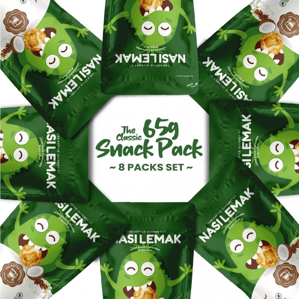 Shop By Category :: Snacks :: Nasi Lemak Snack Monsters Popcorn (8 x 65g)