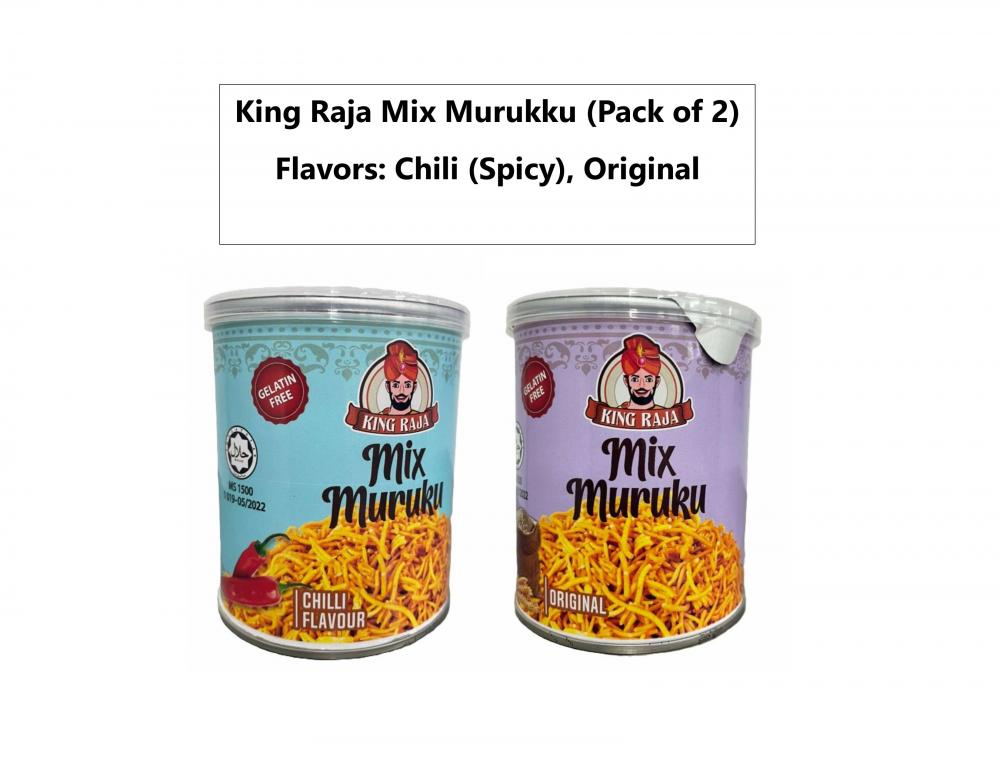 Shop By Category :: Snacks :: King Raja Mix Murukku (Pack of 2)