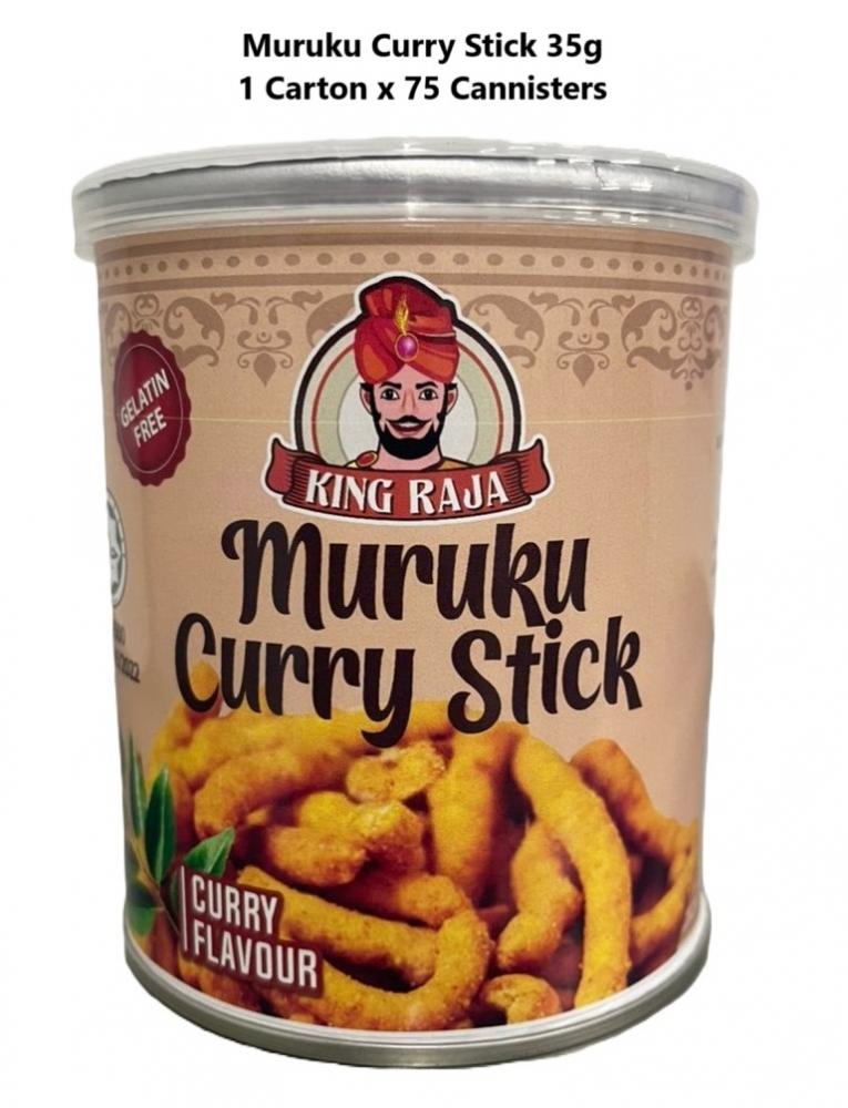 Shop By Category :: Snacks :: Muruku Curry Stick - CARTON (70 pcs x 35g)