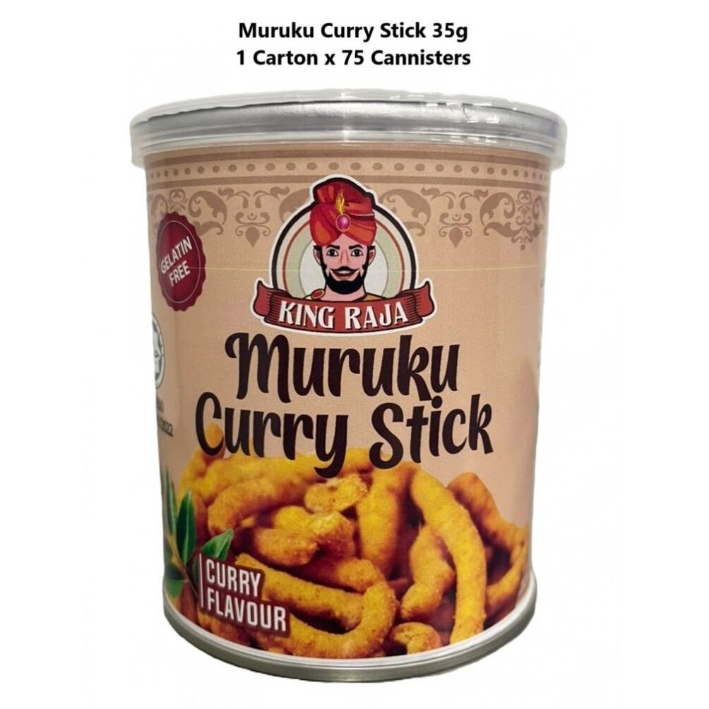 Shop By Category :: Snacks :: Muruku Curry Stick - CARTON (70 pcs x 35g)